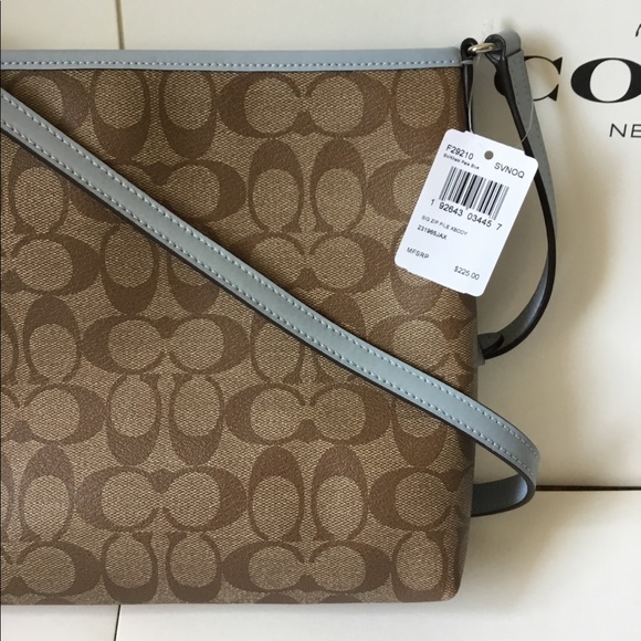 Coach | Bags | Coach File Crossbody In Signature Canvas Nwt | Poshmark